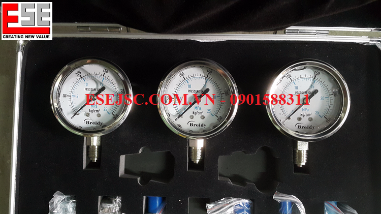 Đồng hồ kiểm tra áp suất thủy lực giá rẻ tại Hải Phòng